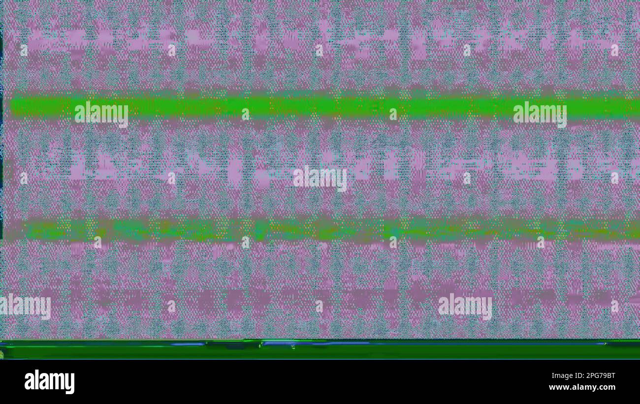 Analog distortion glitch noise vhs grain stripes Stock Photo - Alamy