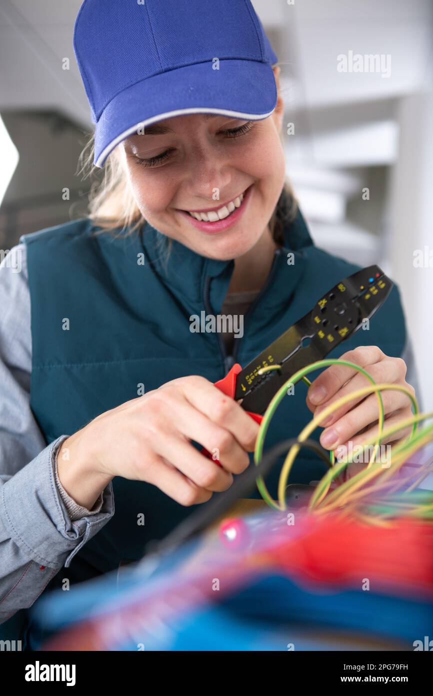 Network cable testing hi-res stock photography and images - Alamy