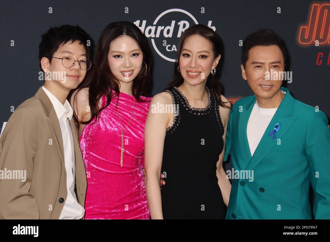 Man-Zeok Yen, Jasmine Yen, Cissy Wang, Donnie Yen 03/20/2023 “John Wick ...