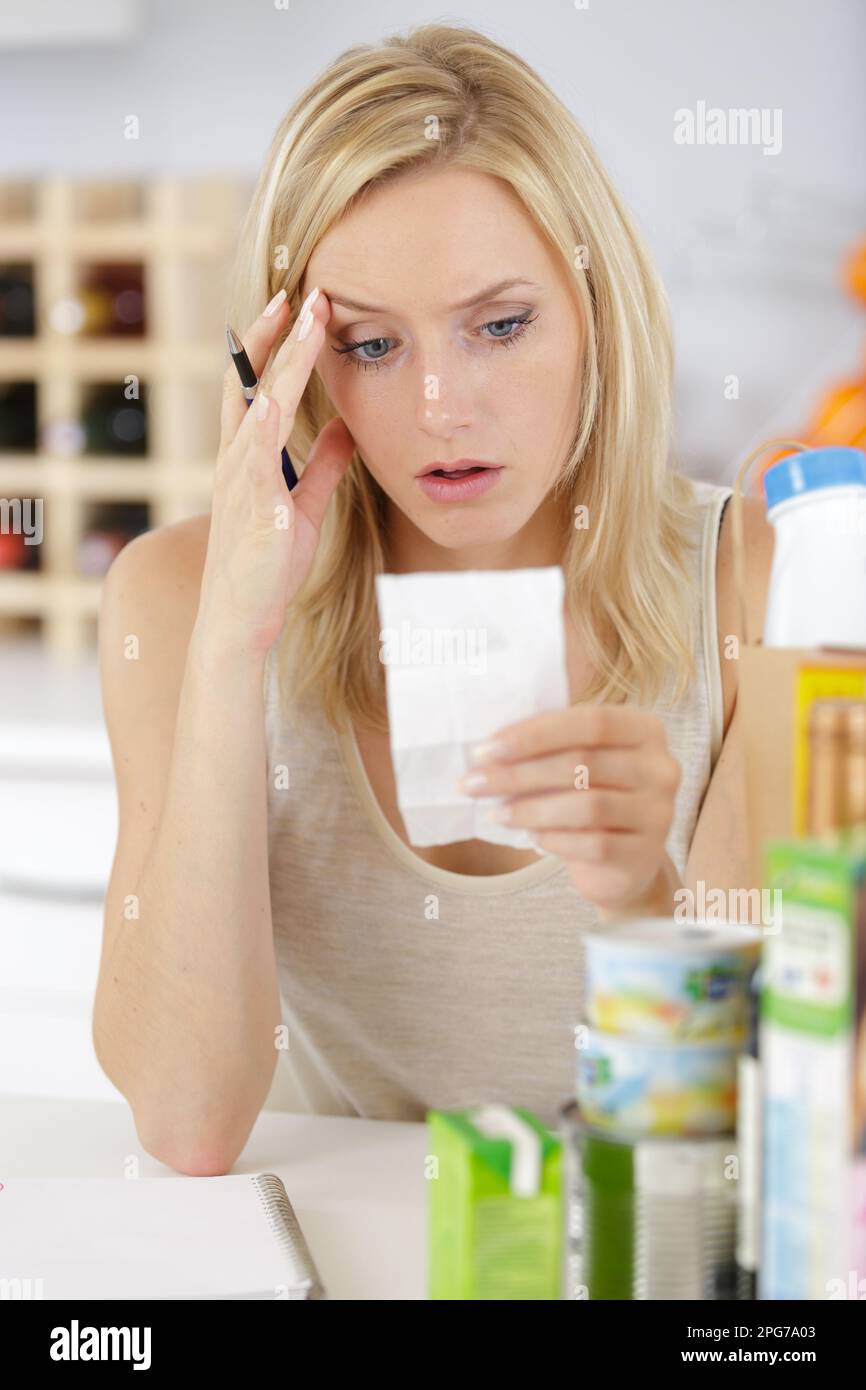 Long receipt hi-res stock photography and images - Alamy