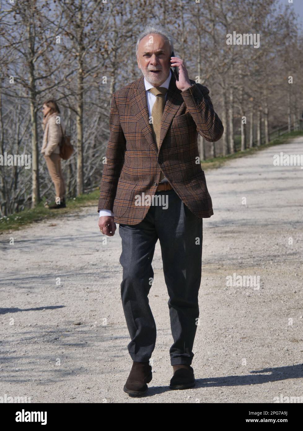 Doctor Giuseppe Remuzzi director of the Mario Negri Institute and of the department of medicine ...