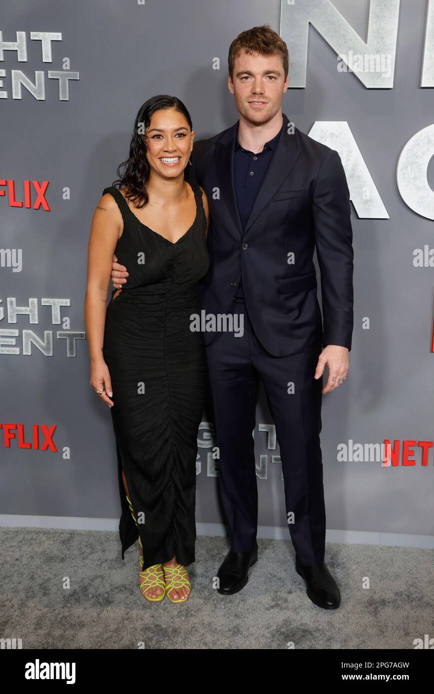 20 March 2023 -Los Angeles, California - Luciane Buchanan, Gabriel ...