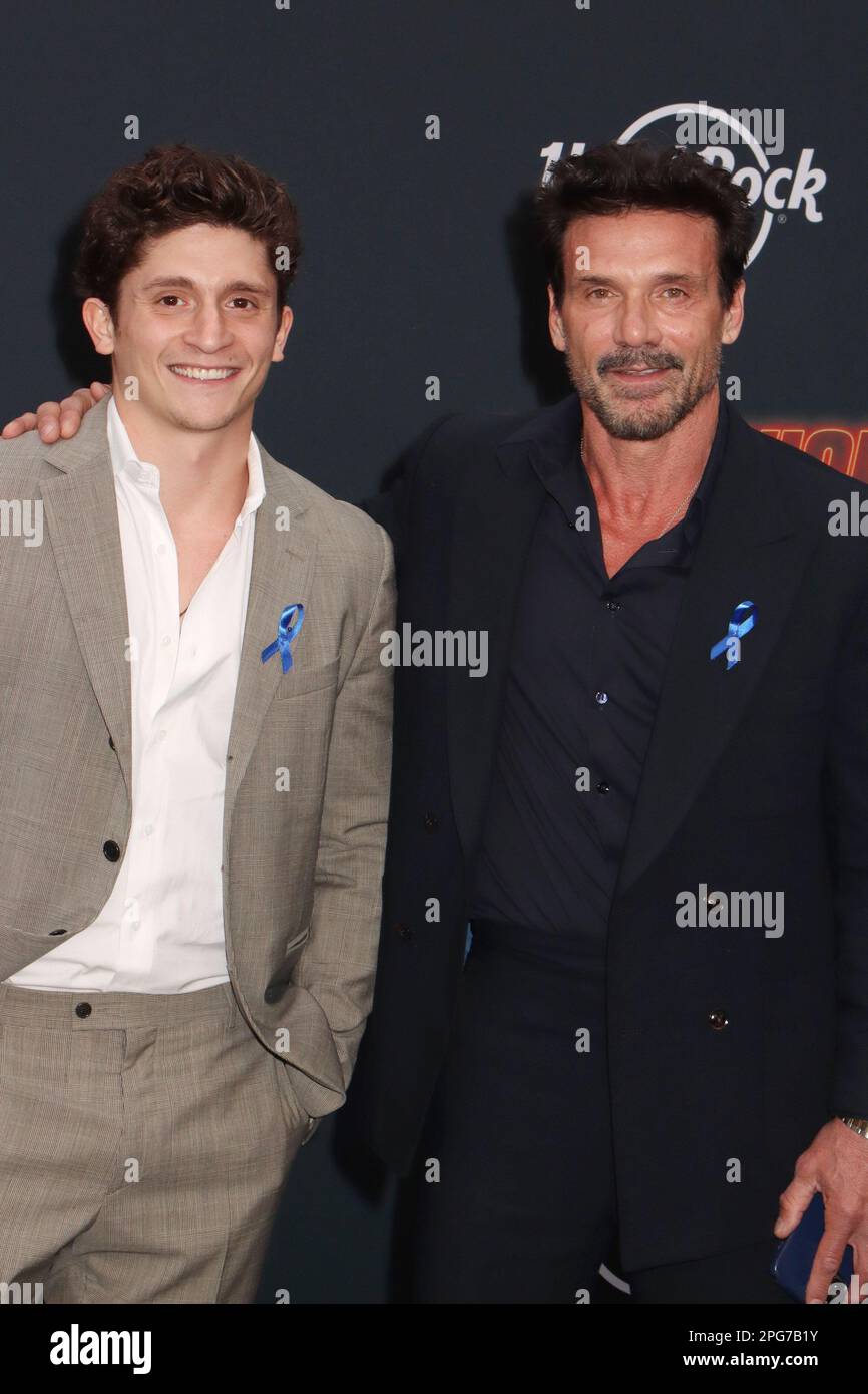 Remy Grillo, Frank Grillo 03/20/2023 “John Wick: Chapter 4” premiere ...
