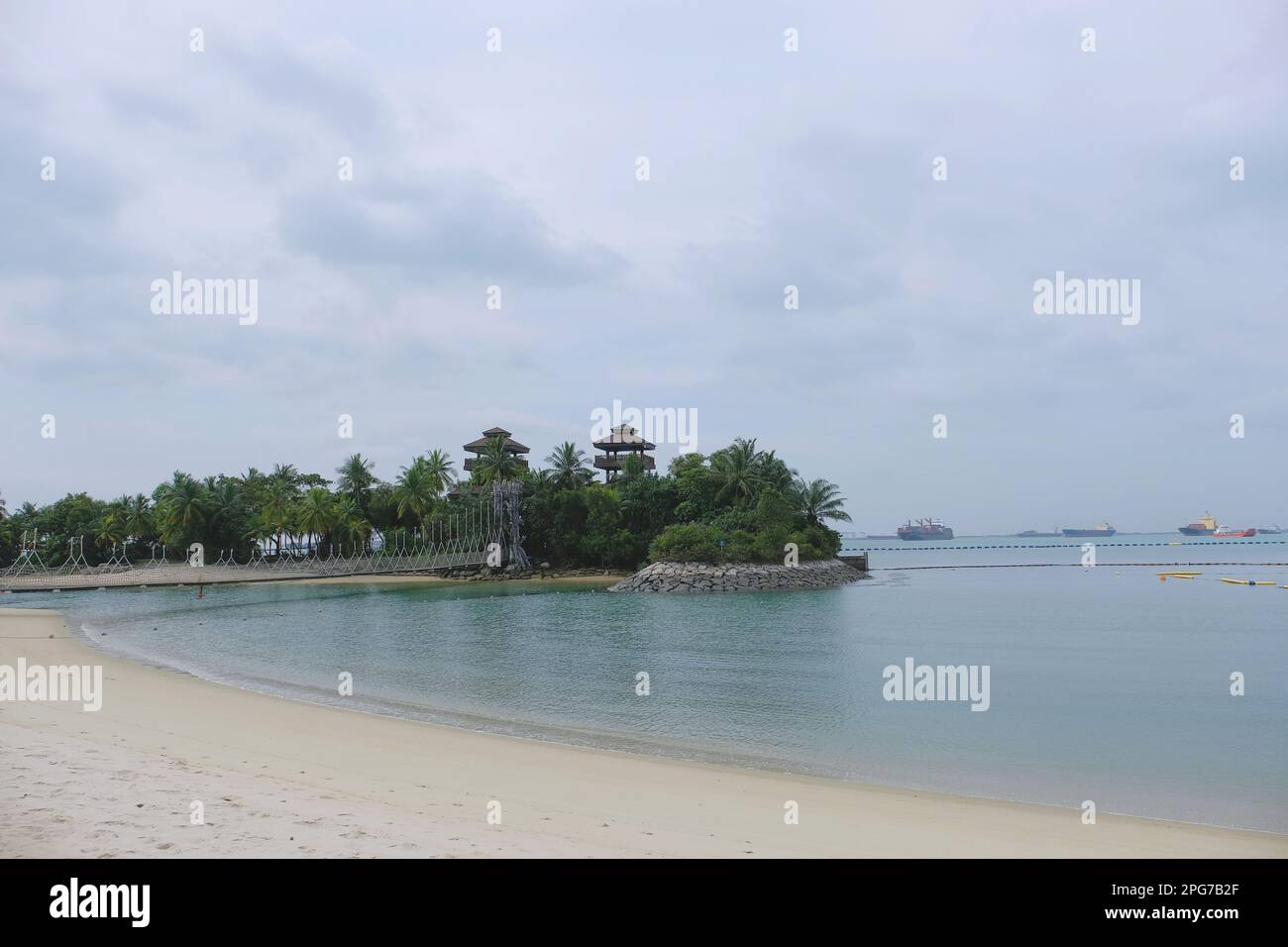 View of the small islet dubbed the Southernmost point of Continental ...