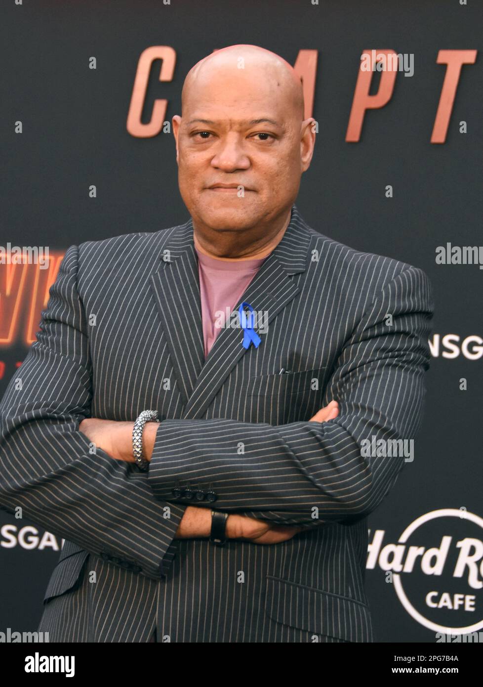 Hollywood, California, USA 20th March 2023 Actor Laurence Fishburne ... Hollywood, California, USA 20th March 2023 Actor Laurence Fishburne ...