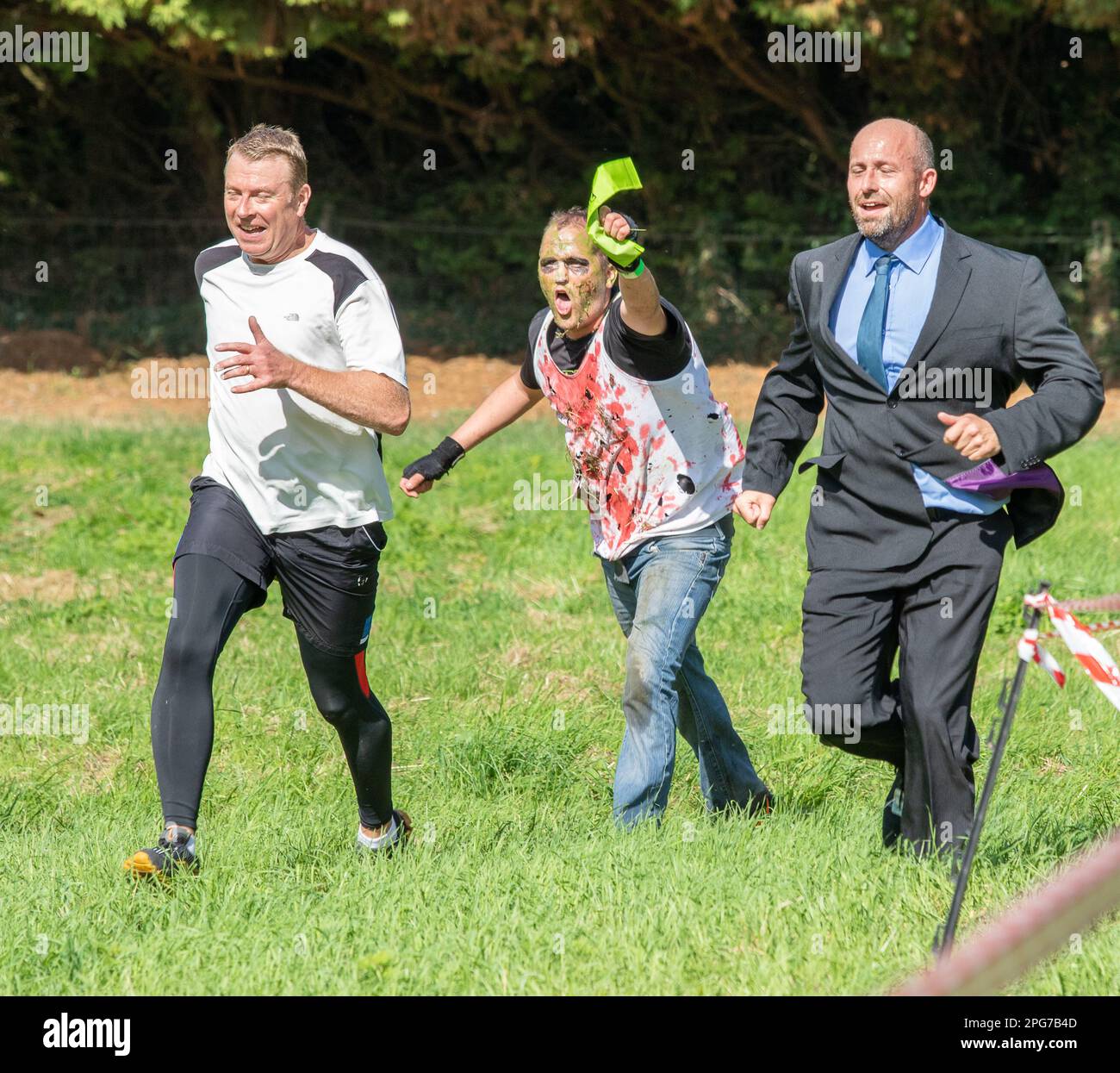 A Zombie Evacuation event is where fun seekers run round an assault ...