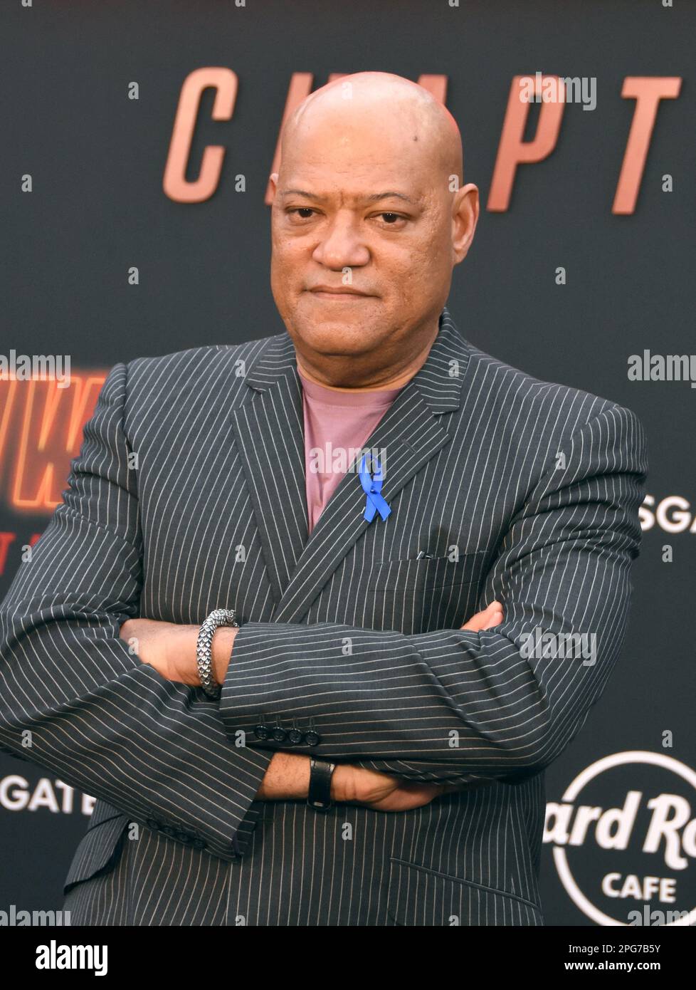 Hollywood, California, USA 20th March 2023 Actor Laurence Fishburne ...