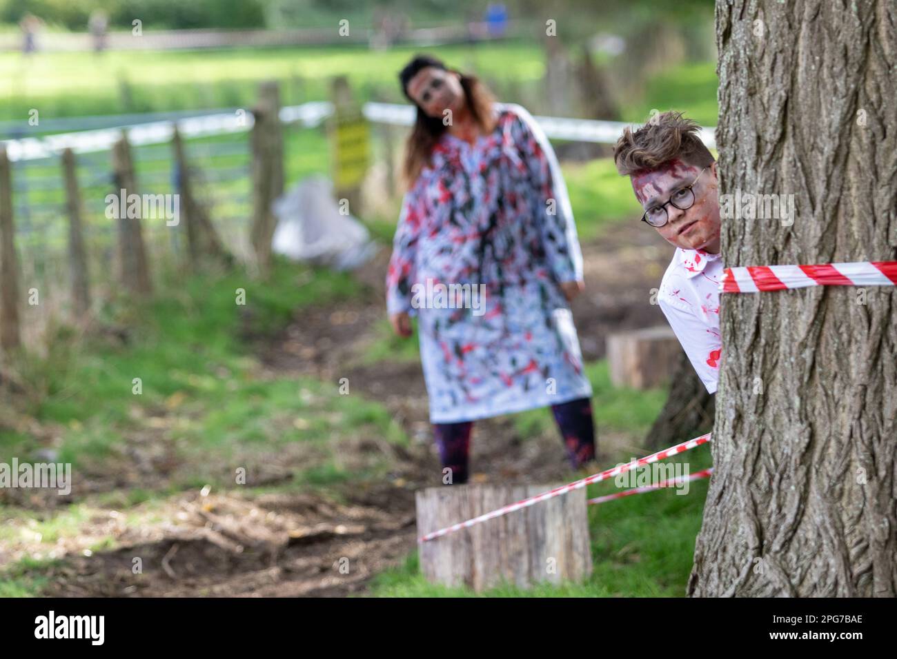 A Zombie Evacuation event is where fun seekers run round an assault ...