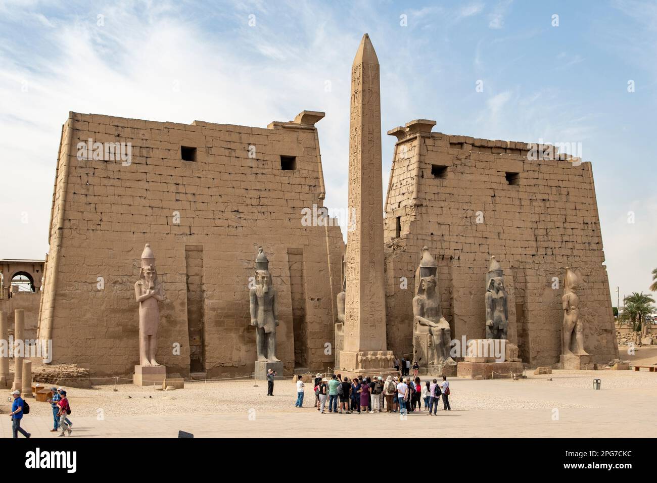 Luxor Temple, Luxor, Egypt Stock Photo - Alamy
