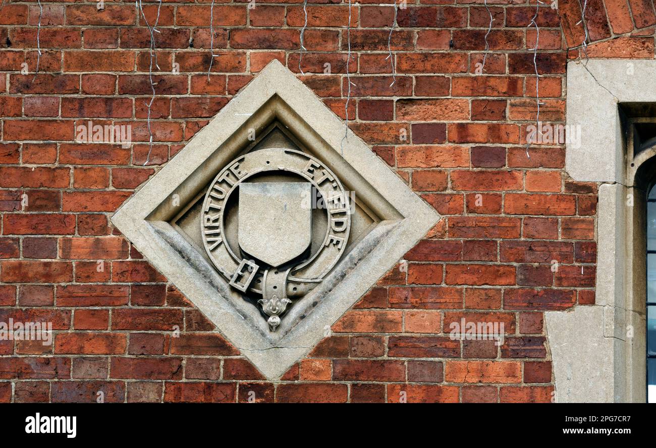 Virtute et fide hi-res stock photography and images - Alamy