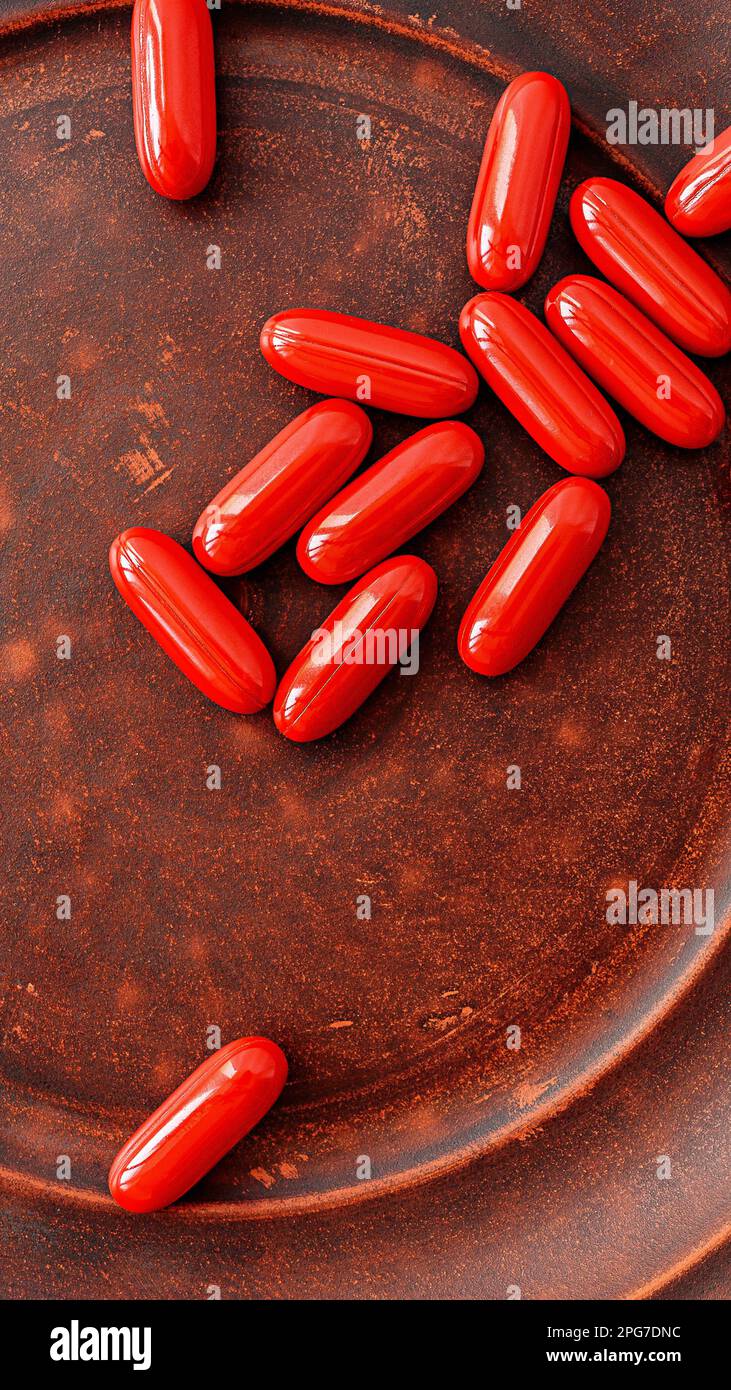 ubiquinol (coQ10) coenzyme q10 supplement softgels pills vertical top ...