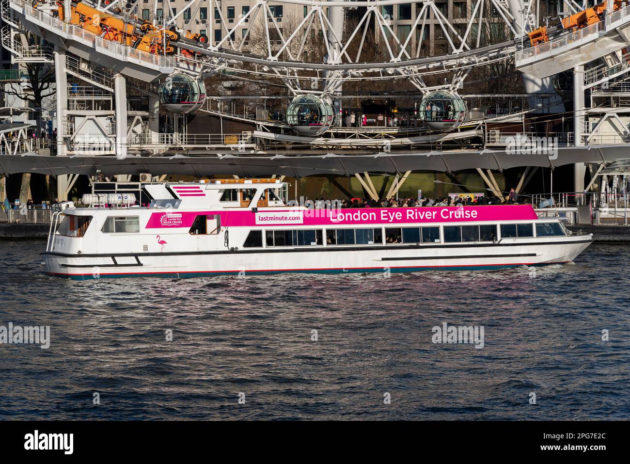 London Eye River Cruise by lastminute.com. Sightseeing pleasure vessel ...
