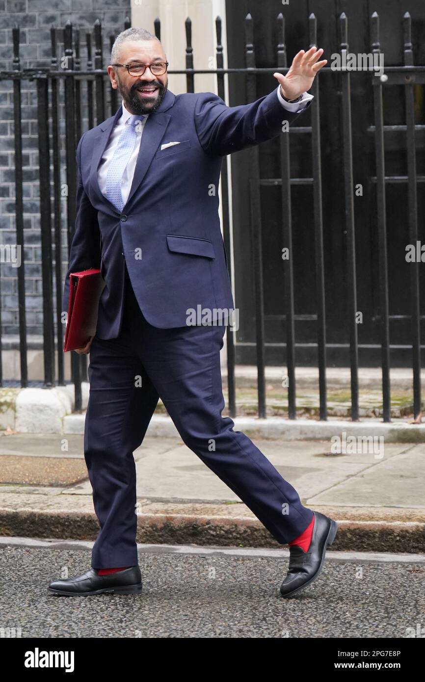 James cleverly march 2023 hi-res stock photography and images - Alamy