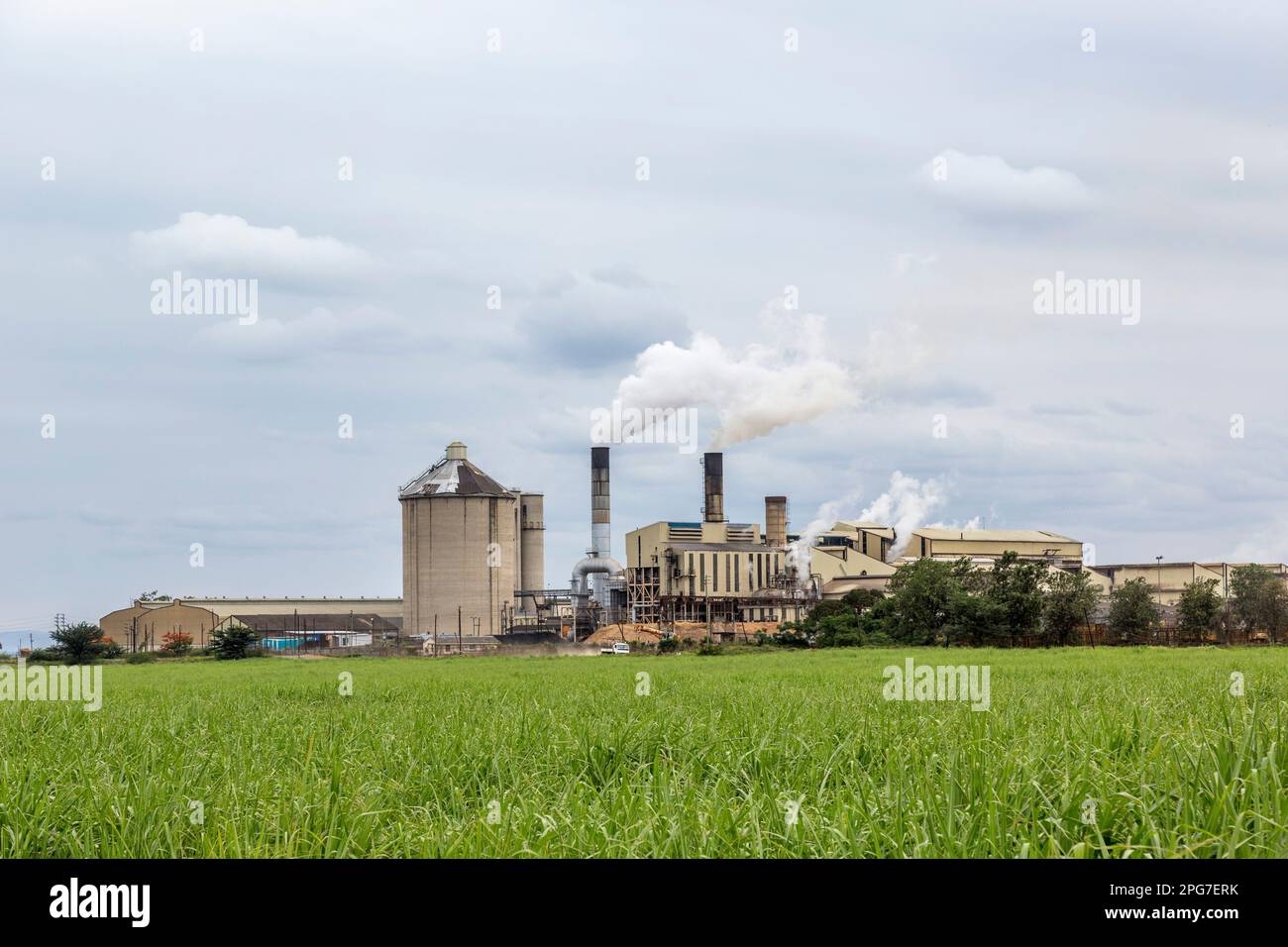 Royal Swaziland Sugar Corporation Mill at Mhlume in eastern Eswatini ...