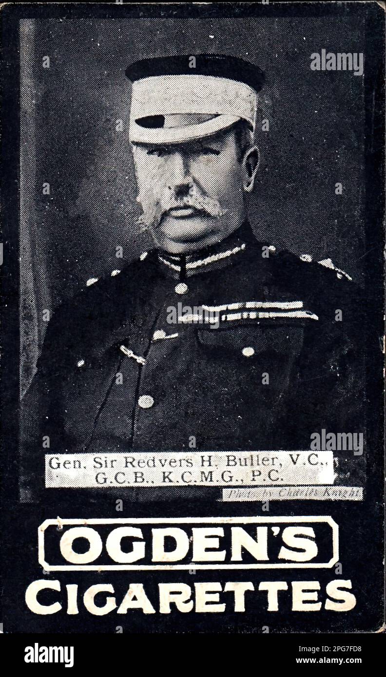 Portrait of General Sir Redvers Buller V.C. - Vintage Cigarette Card ...