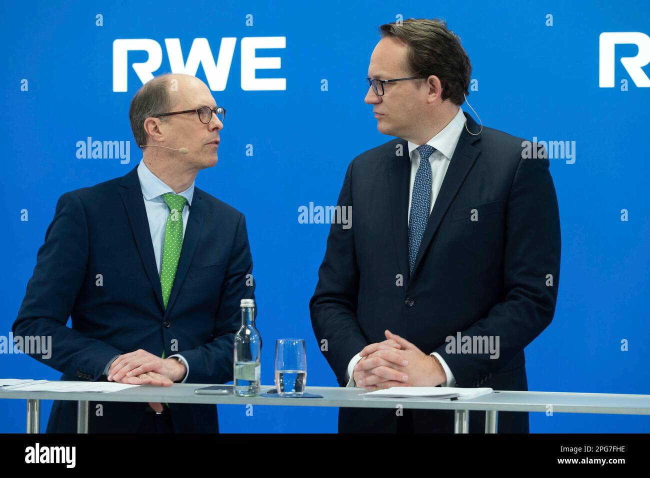 Eat, Deutschland. 21st Mar, 2023. left to right Dr. Michael MUELLER ...