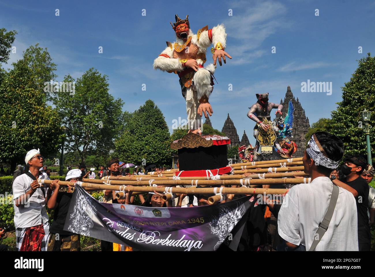 Sleman, YOGYAKARTA, Indonesia. 21st Mar, 2023. PRAMBANAN, YOGYAKARTA ...