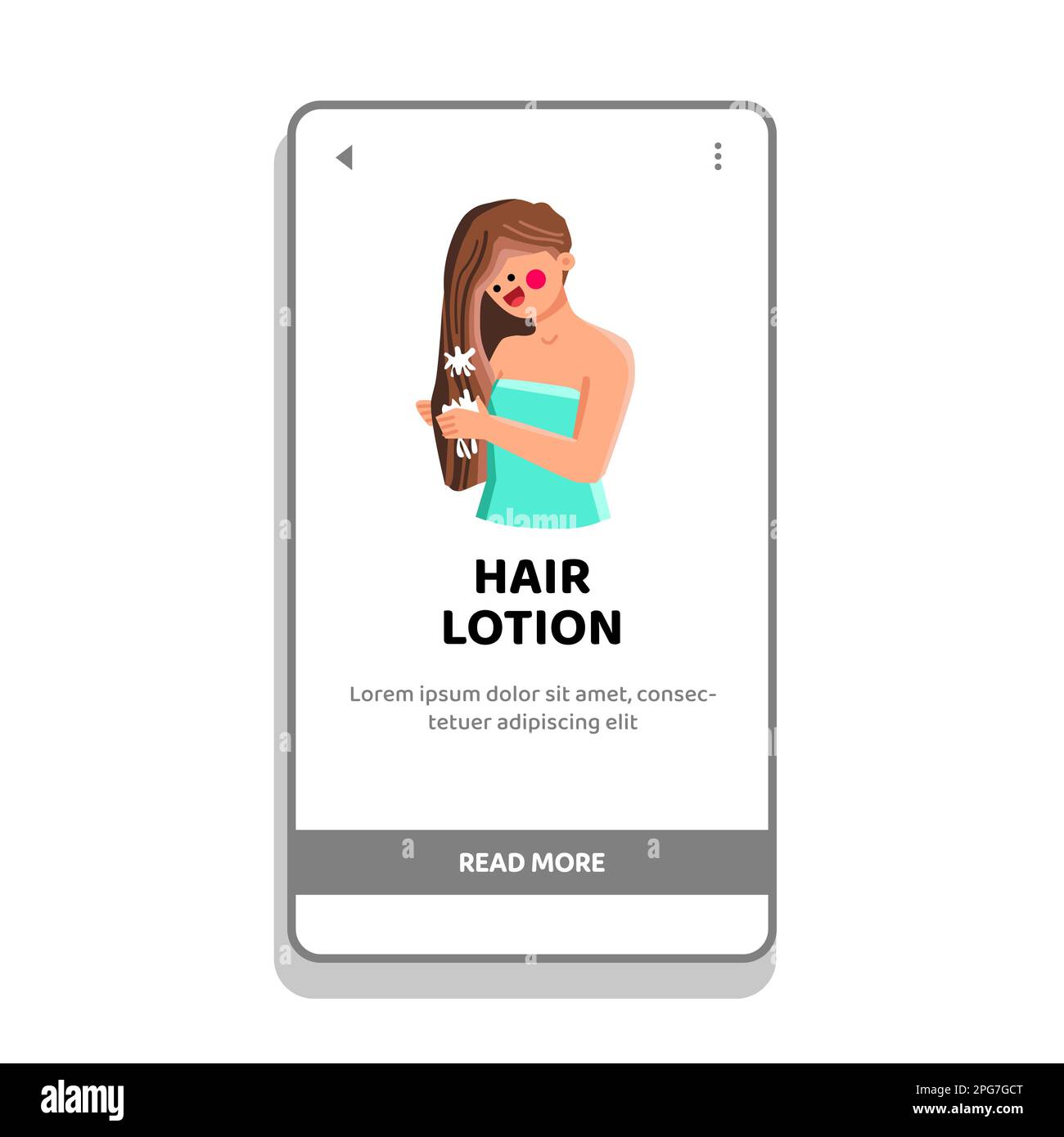 Model apply Stock Vector Images - Alamy