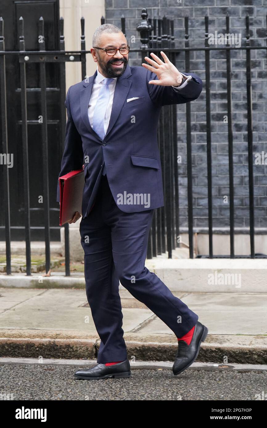 James cleverly march 2023 hi-res stock photography and images - Alamy