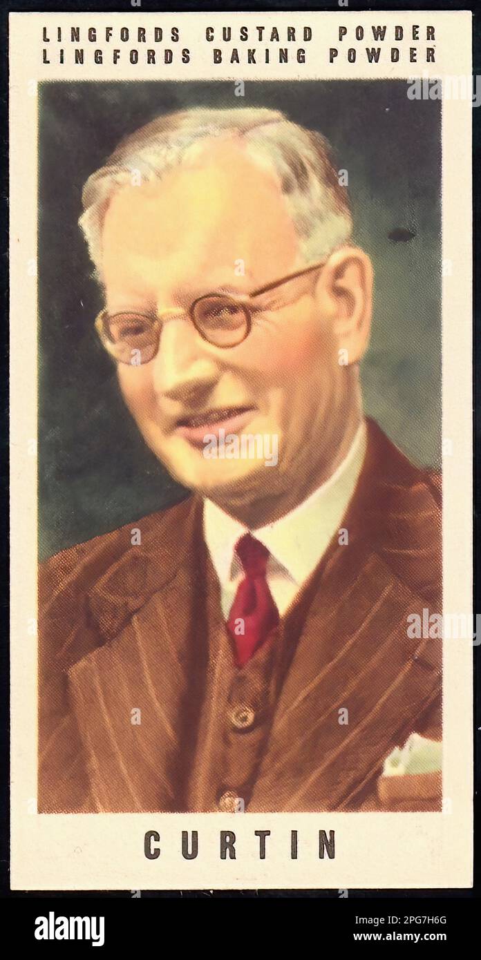 John curtin hi-res stock photography and images - Alamy