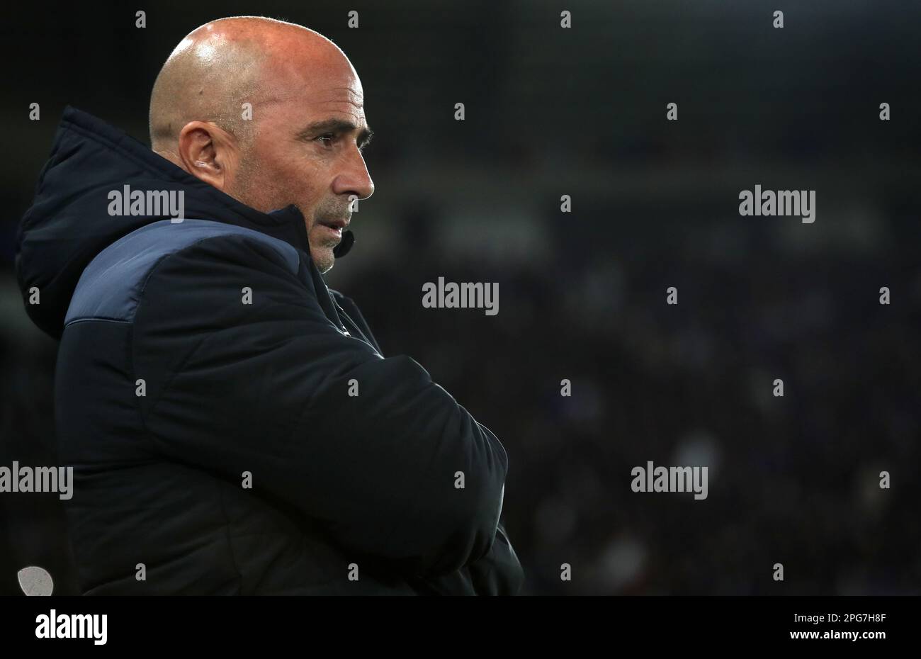 File photo dated 14-03-2017 of Sevilla manager Jorge Sampaoli. Sevilla ...