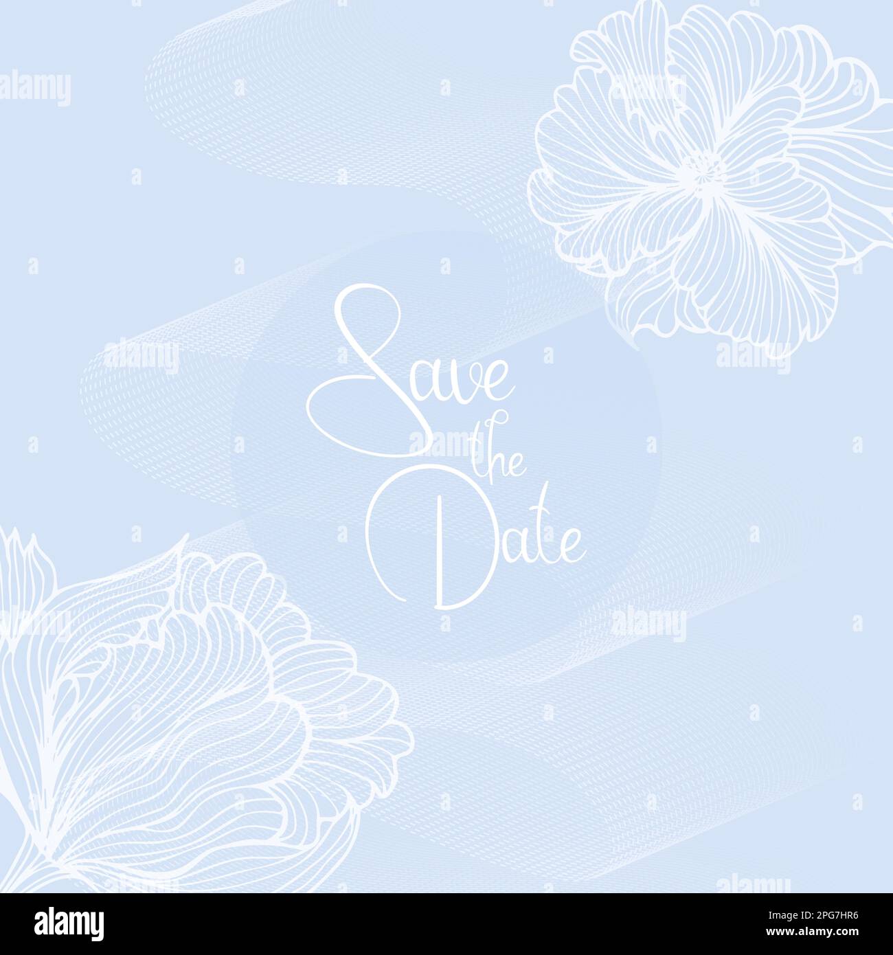 Elegant, gentle frame, template, floral background, floral monogram ...