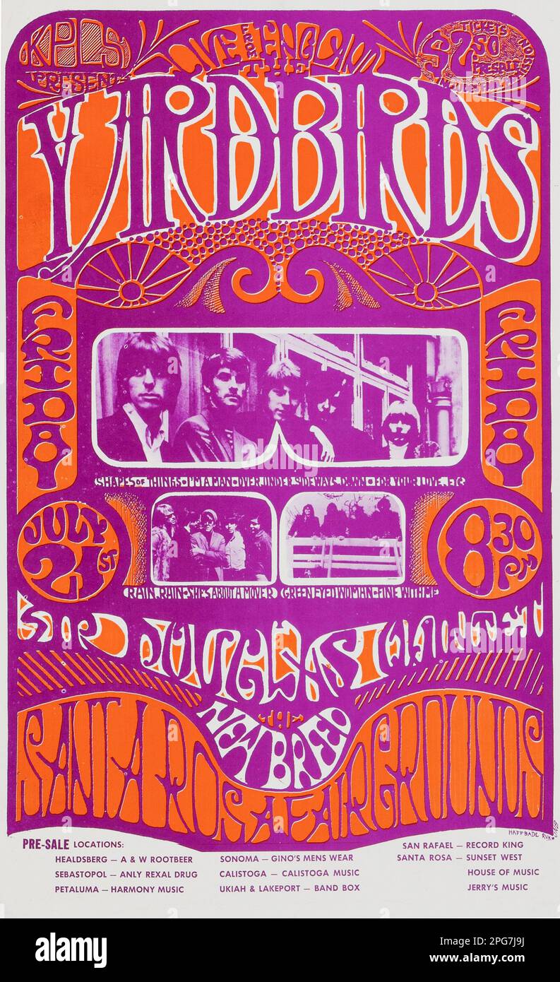 Yardbirds Poster