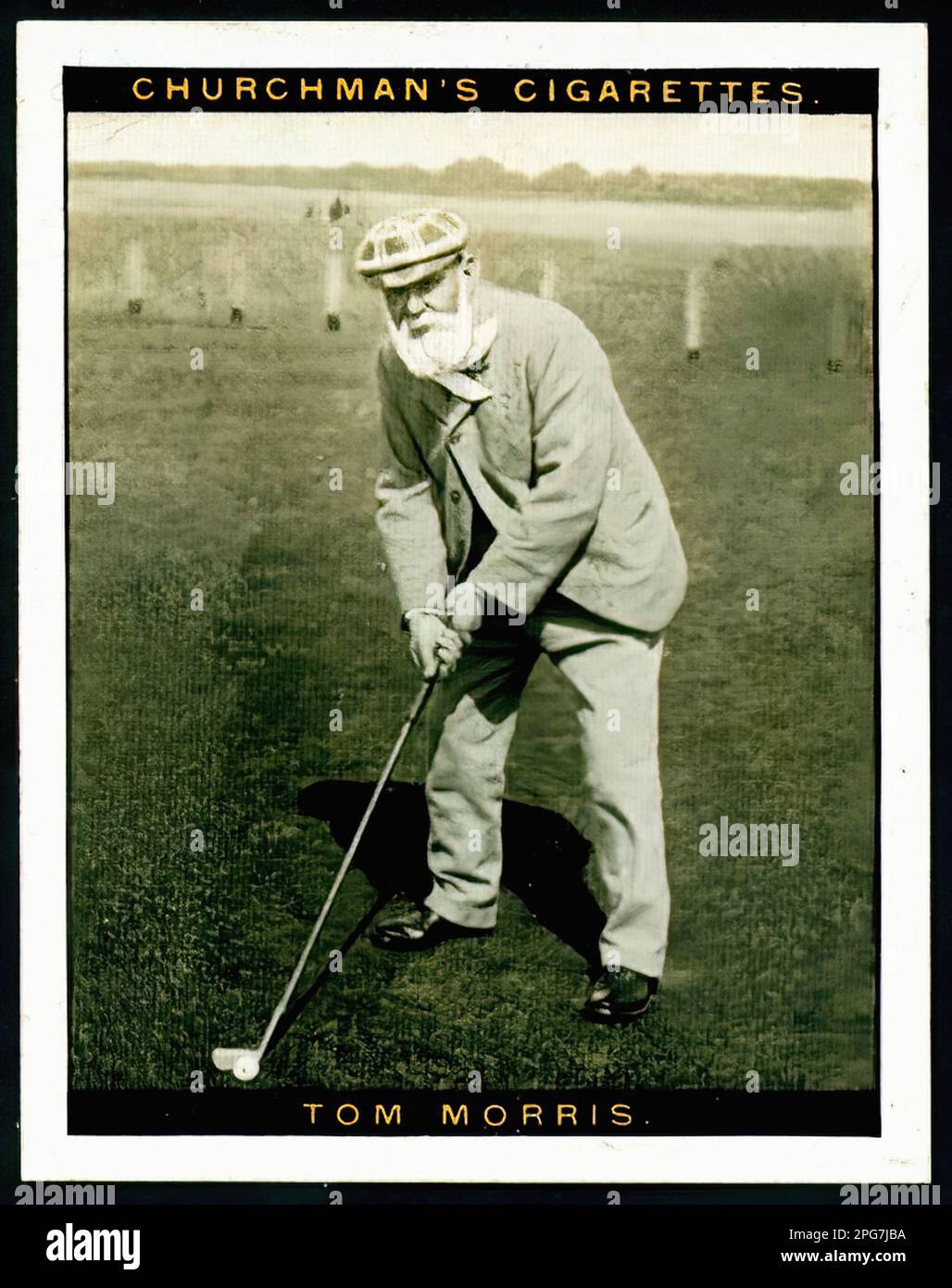 Old tom morris design hi-res stock photography and images - Alamy