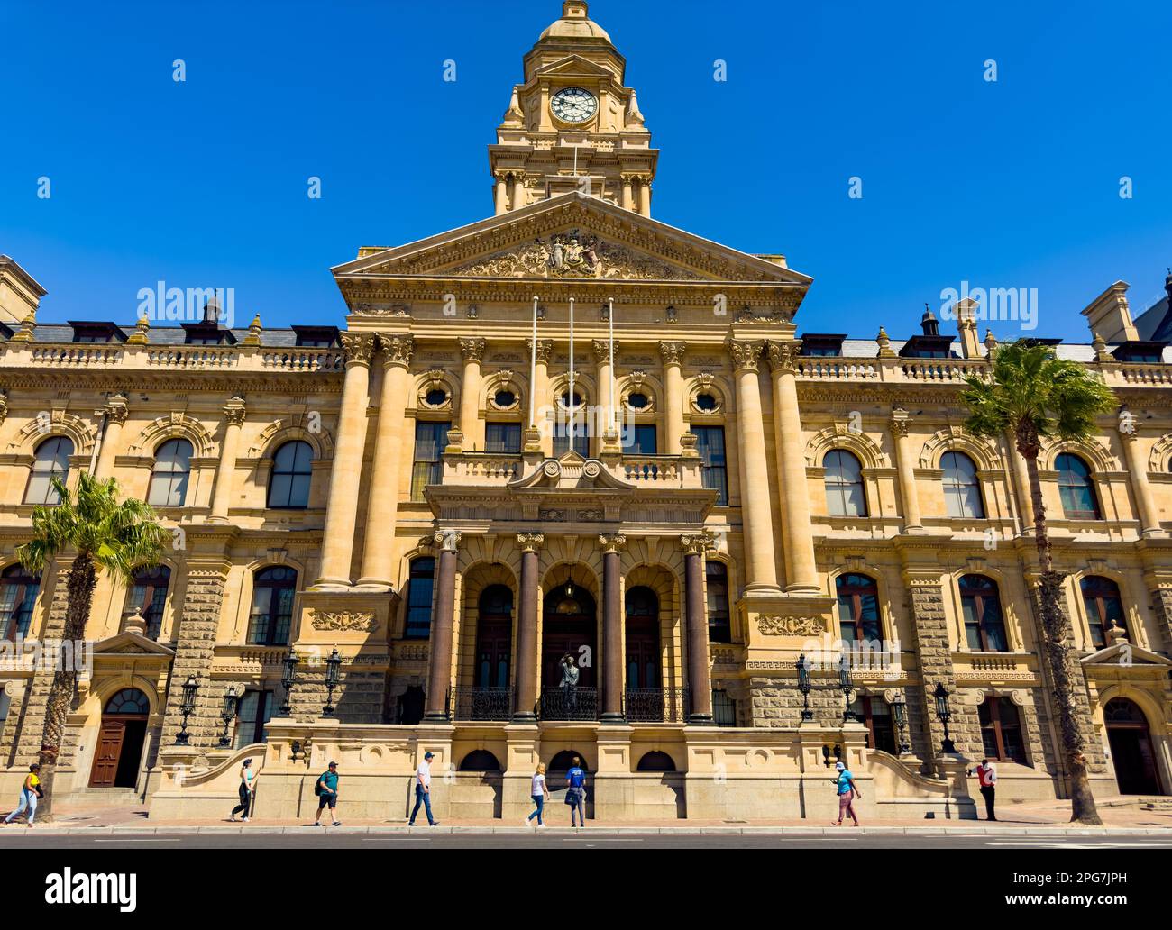 Cape Town, South Africa - March 15, 2023: Exterior view of entrance to ...