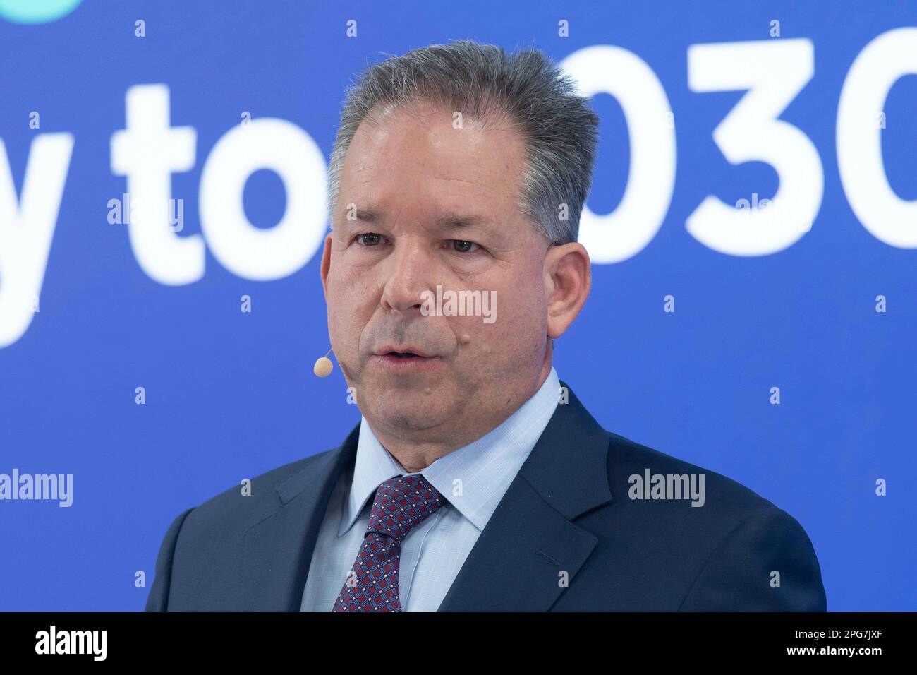 Eat, Deutschland. 21st Mar, 2023. Mark NOYES, USA, CEO RWE Con Energy ...