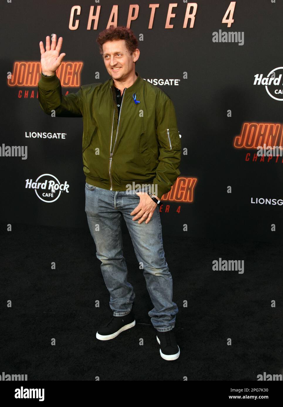 Hollywood, California, USA 20th March 2023 Actor Alex Winter attends ...