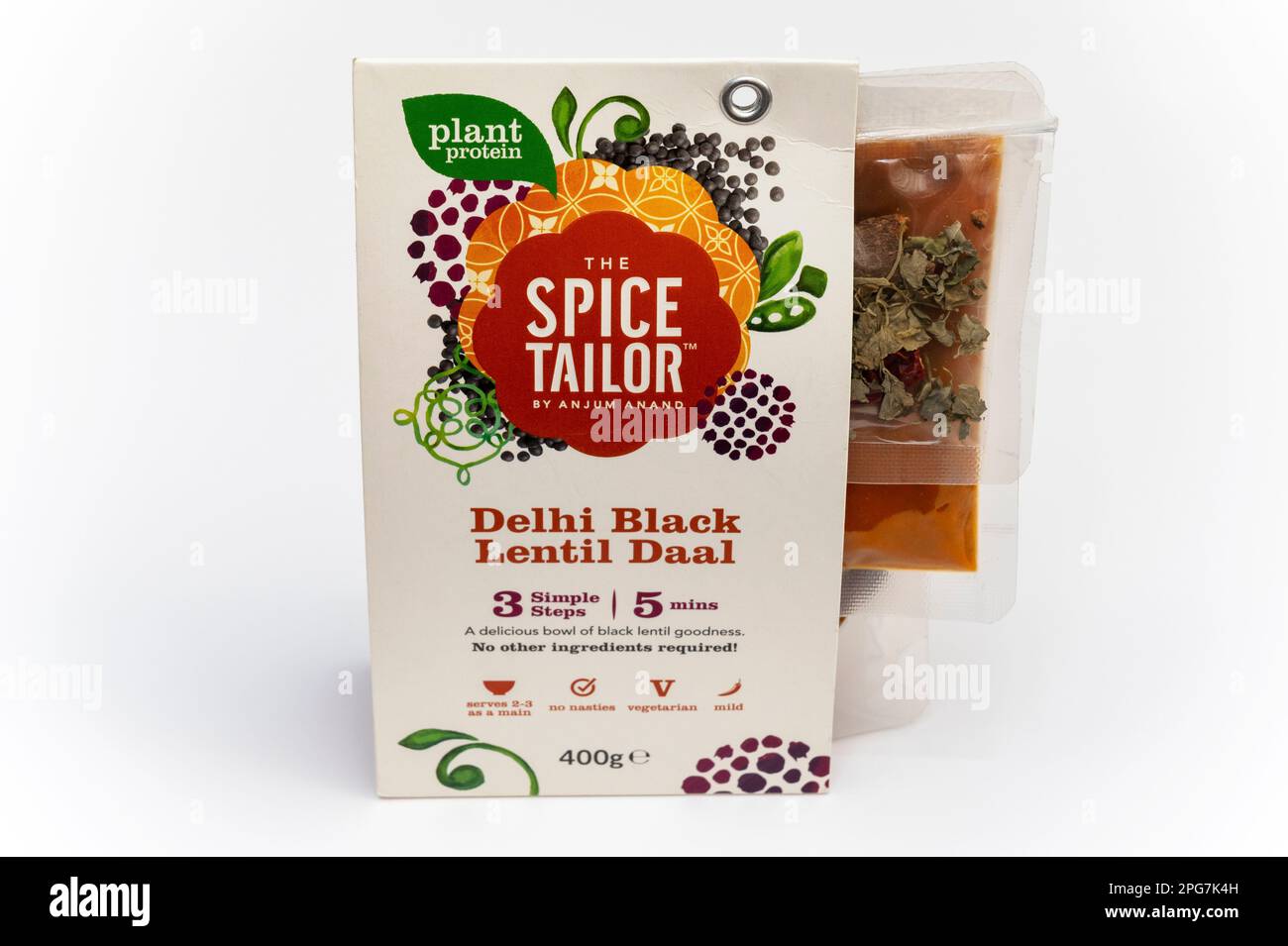 The Spice Tailor Delhi black lentil daal Stock Photo - Alamy