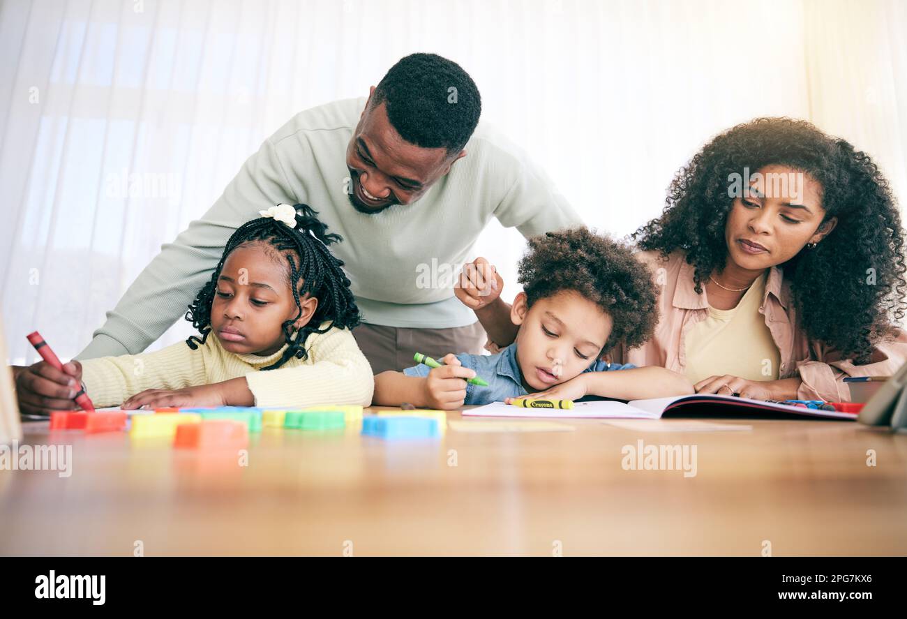 Learning, writing and parents with children with homework, school ...