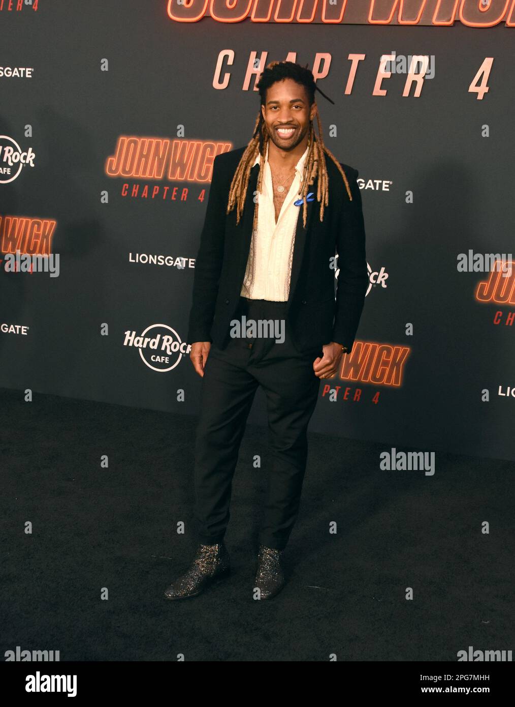 Hollywood, California, USA 20th March 2023 Singer Doug Locke attends ...