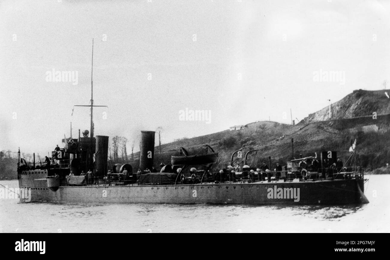 HMS Jed was a Thornycroft type River-class destroyer ordered by the ...