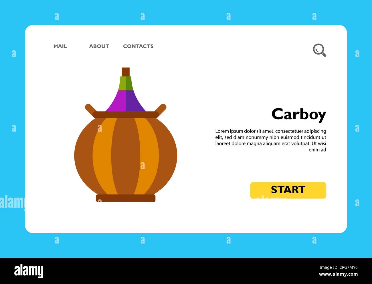 Carboy Stock Vector Images - Alamy