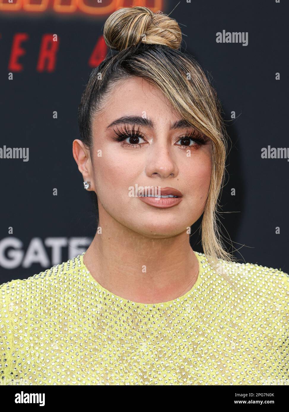 HOLLYWOOD, LOS ANGELES, CALIFORNIA, USA - MARCH 20: American singer ...