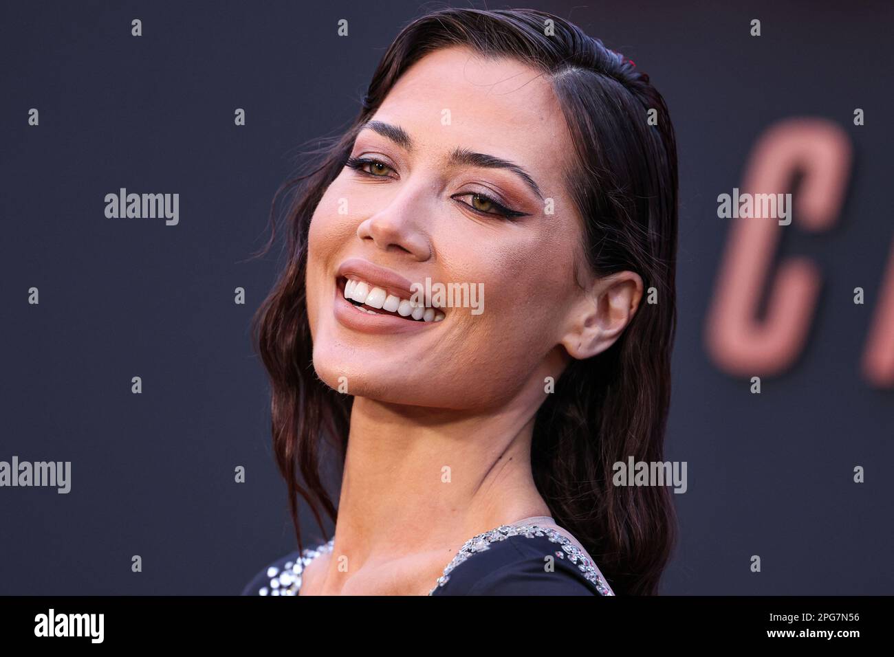 HOLLYWOOD, LOS ANGELES, CALIFORNIA, USA - MARCH 20: Georgina Mazzeo ...