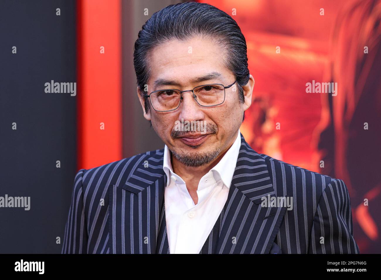 HOLLYWOOD, LOS ANGELES, CALIFORNIA, USA - MARCH 20: Japanese actor and ...