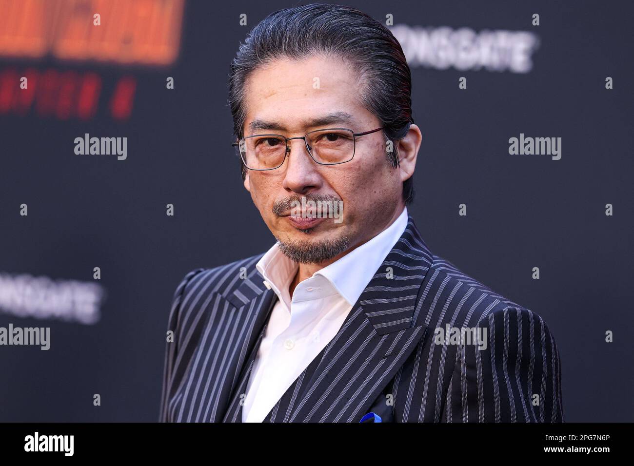 HOLLYWOOD, LOS ANGELES, CALIFORNIA, USA - MARCH 20: Japanese actor and ...