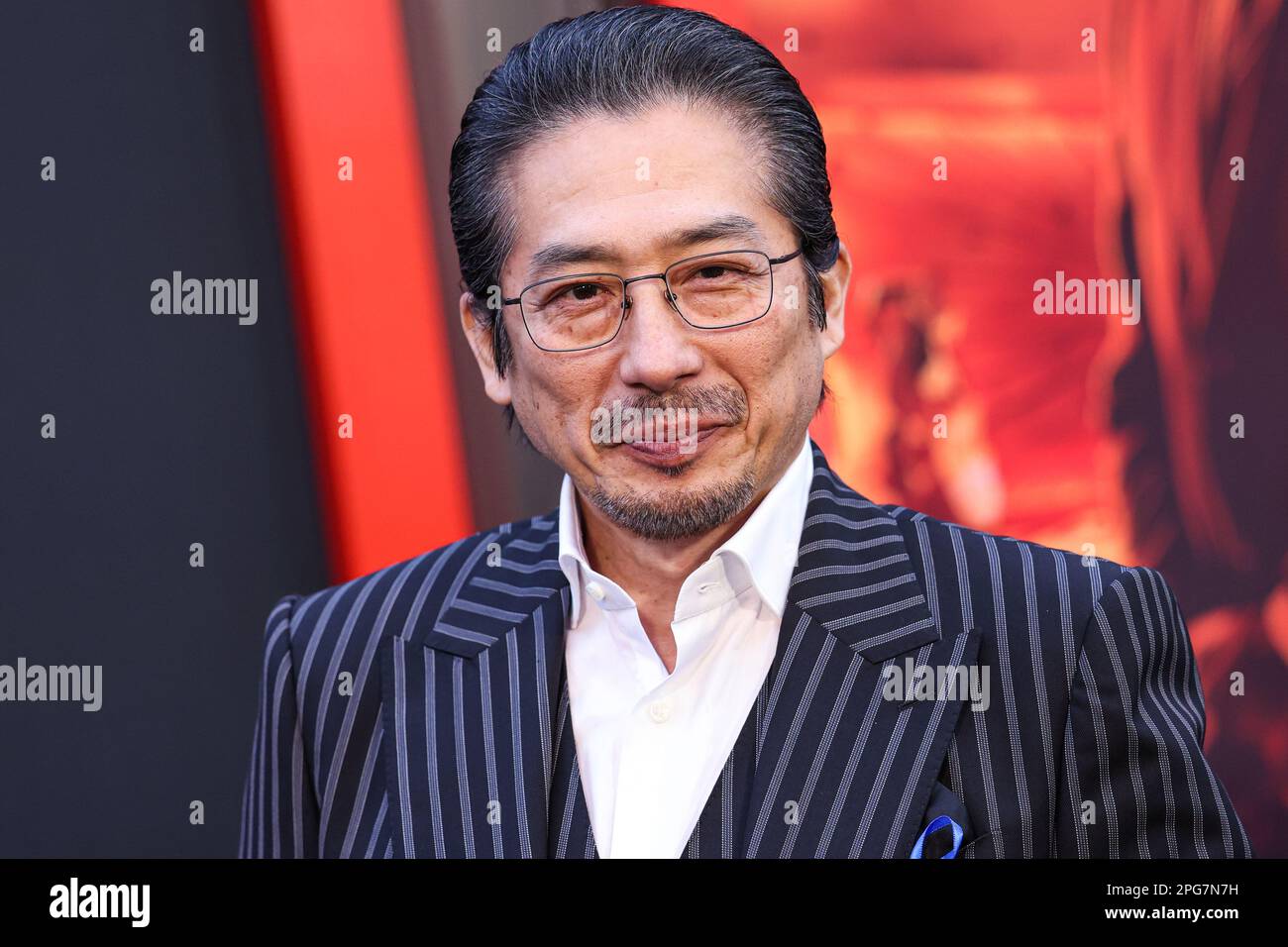 HOLLYWOOD, LOS ANGELES, CALIFORNIA, USA - MARCH 20: Japanese actor and ...