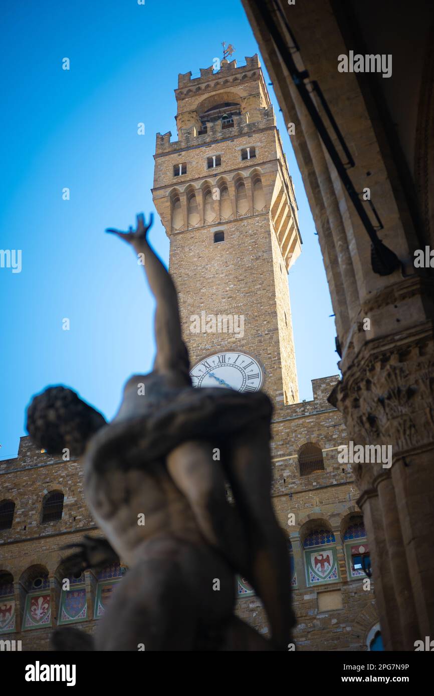 The Rape of the Sabine Women sculpture (1574-82)by Giambologna in the ...