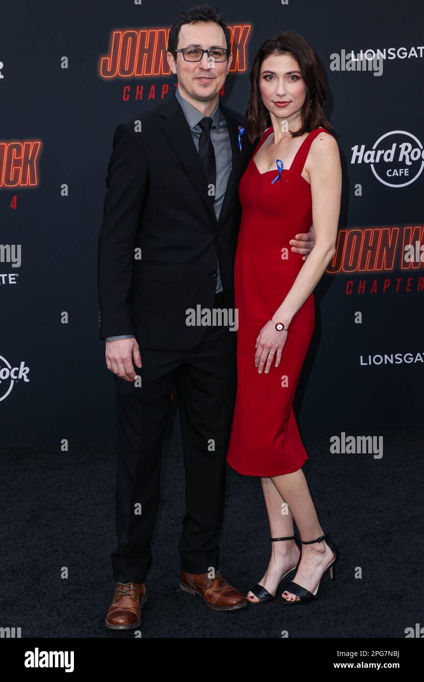 HOLLYWOOD, LOS ANGELES, CALIFORNIA, USA - MARCH 20: Joel J. Richard and ...