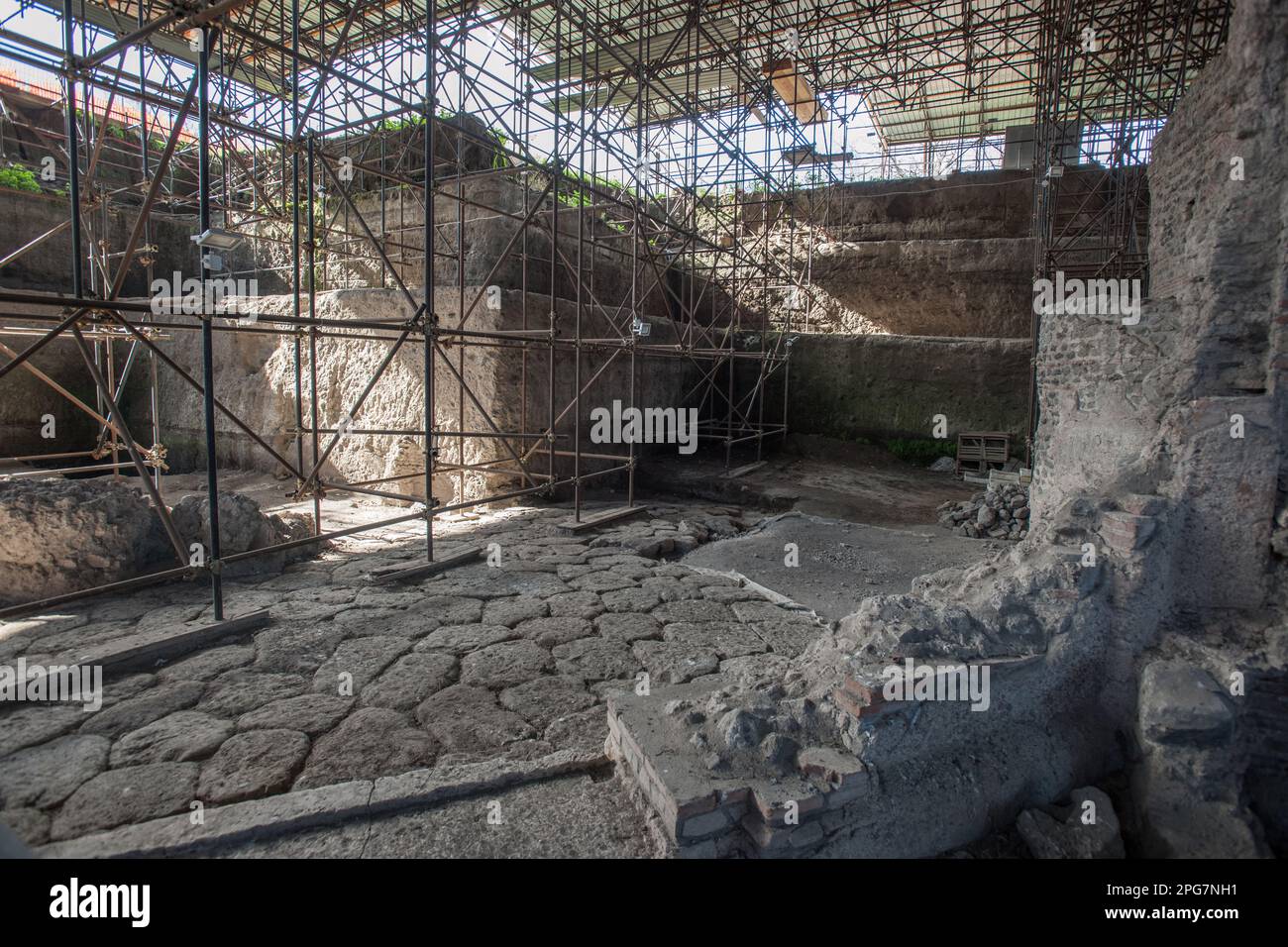 Villa Augustea, Somma vesuviana, Campania, Italy Stock Photo - Alamy