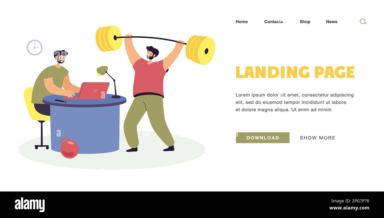 Exercising table Cut Out Stock Images & Pictures - Alamy