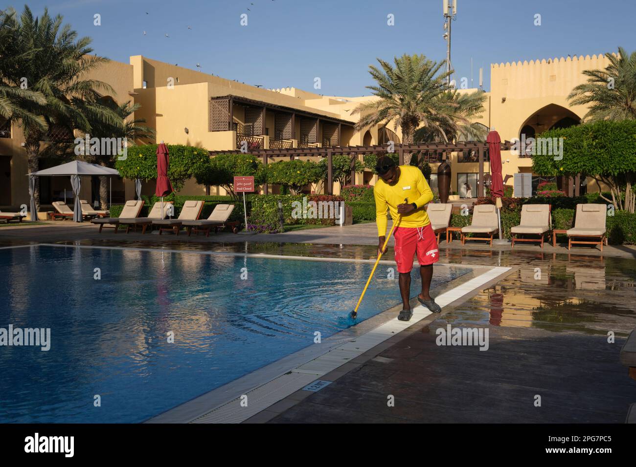 Male lifeguard pool hi-res stock photography and images - Alamy