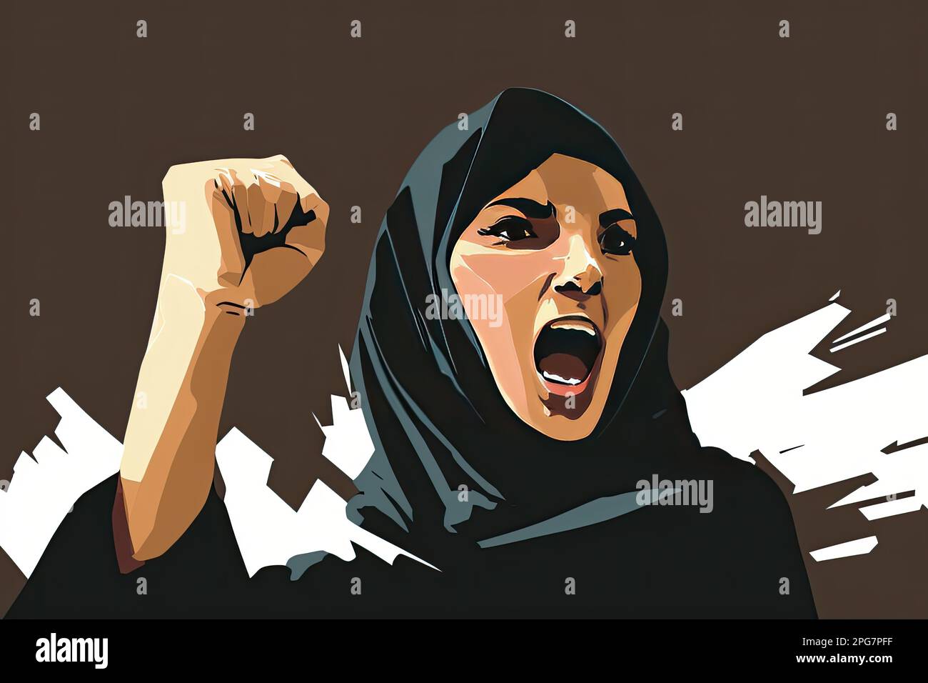Female oppression illustration hi-res stock photography and images - Alamy