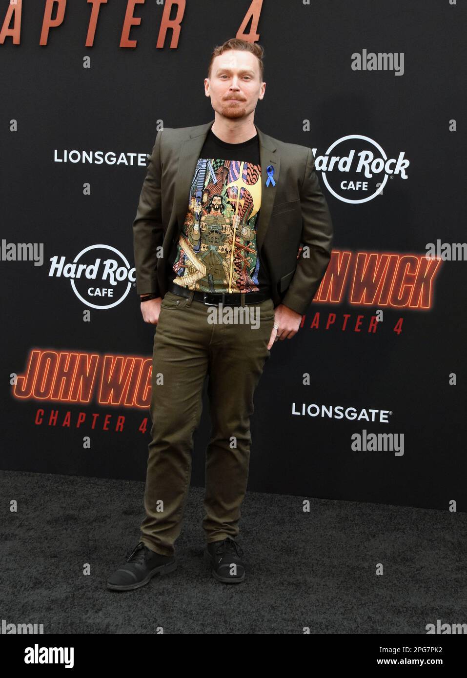 Hollywood, California, USA 20th March 2023 Coy Jandreau attends the Los ...