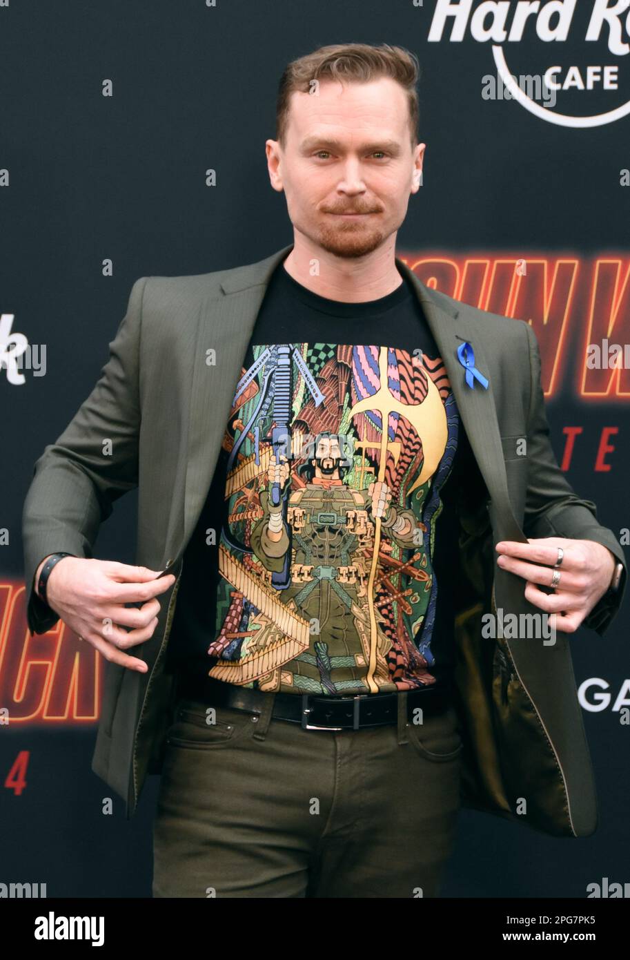 Hollywood, California, USA 20th March 2023 Coy Jandreau attends the Los ...