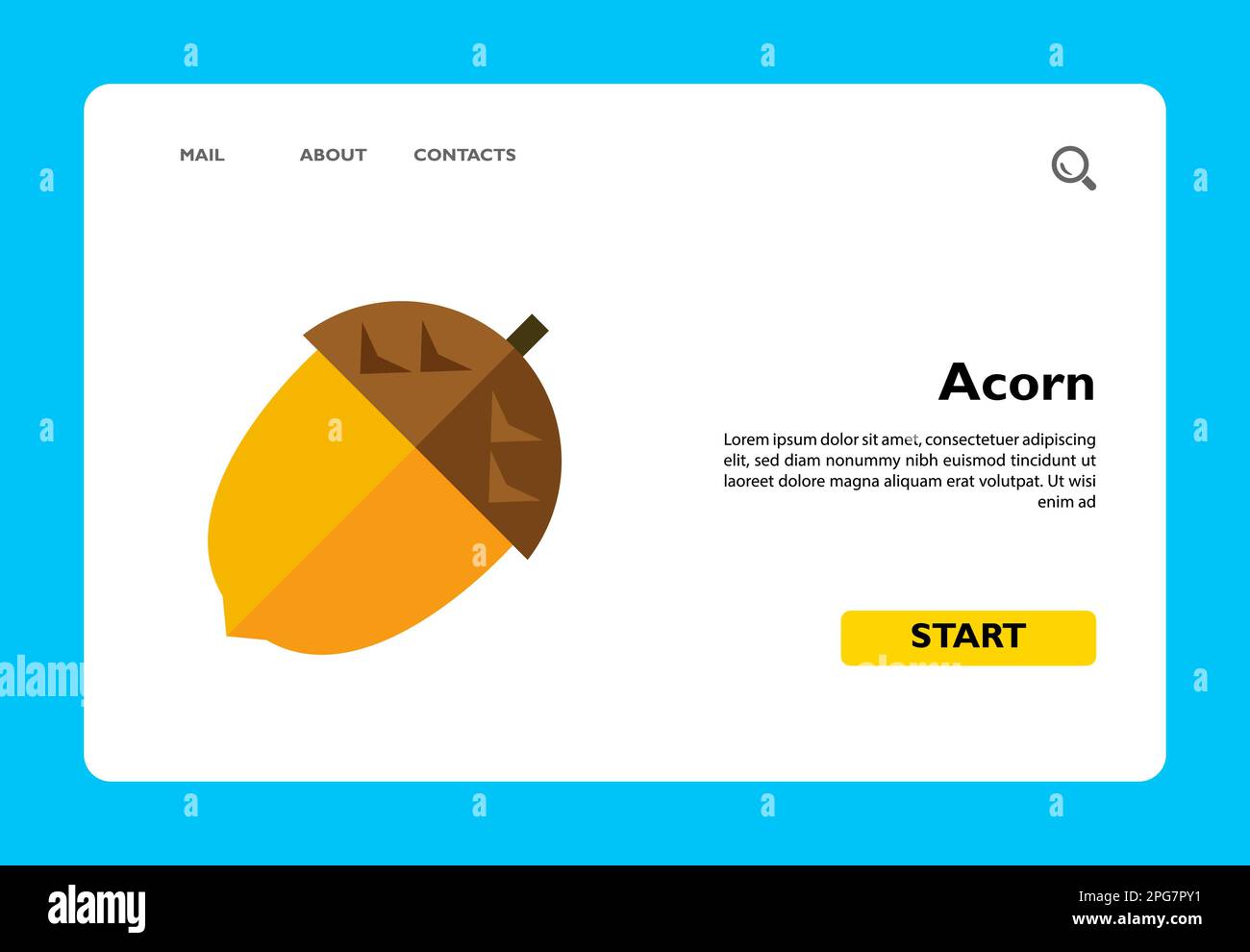 Acorn shape hi-res stock photography and images - Alamy